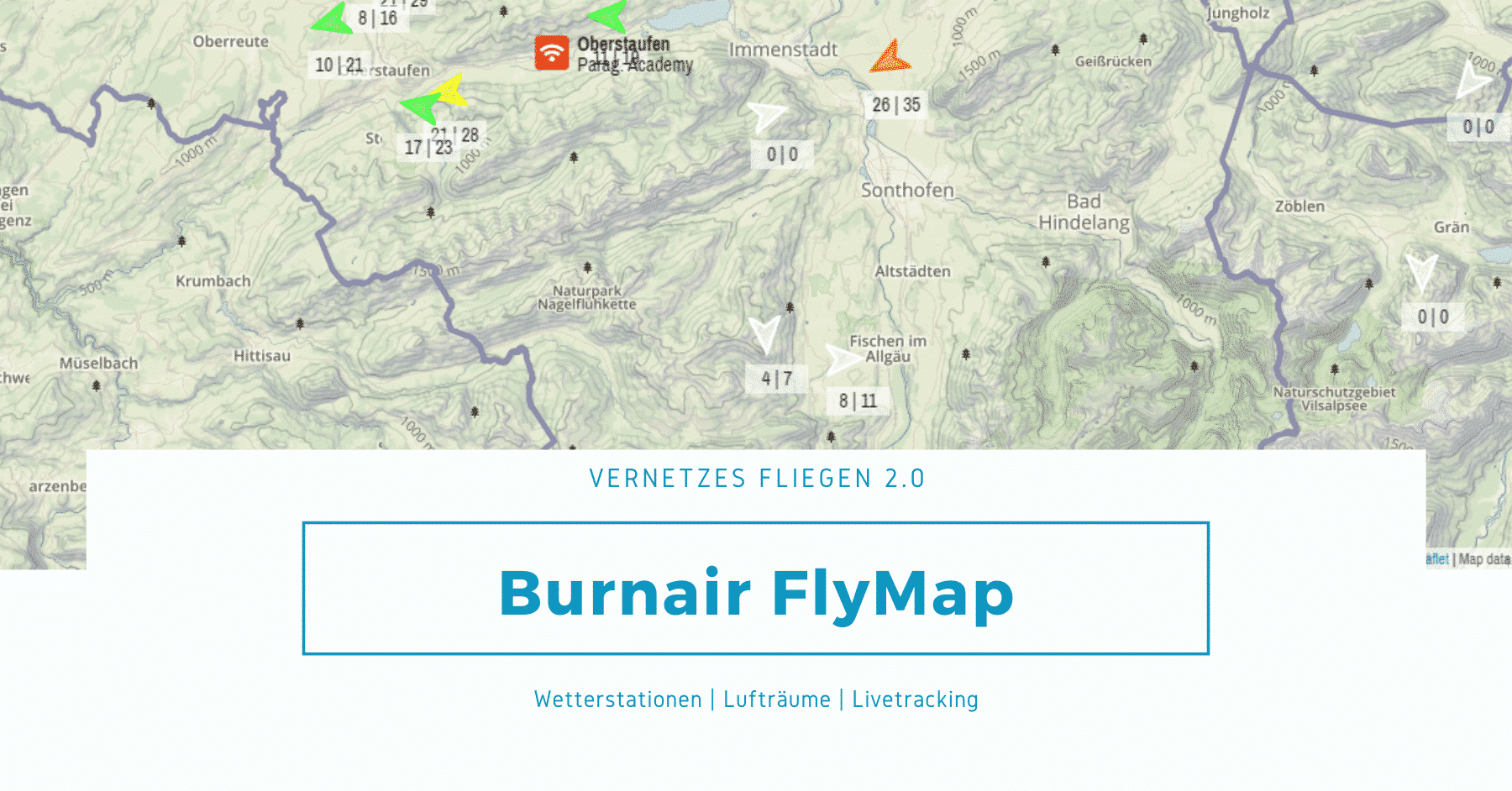 Burnair FlyMap – Paragliding Academy Chris Geist GmbH ...